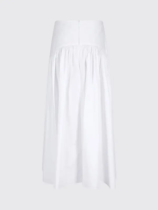 Staud Gathered Skirt - White