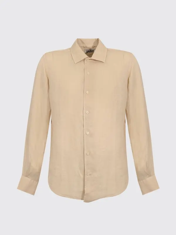 MC2 SAINT BARTH Linen Shirt - Beige