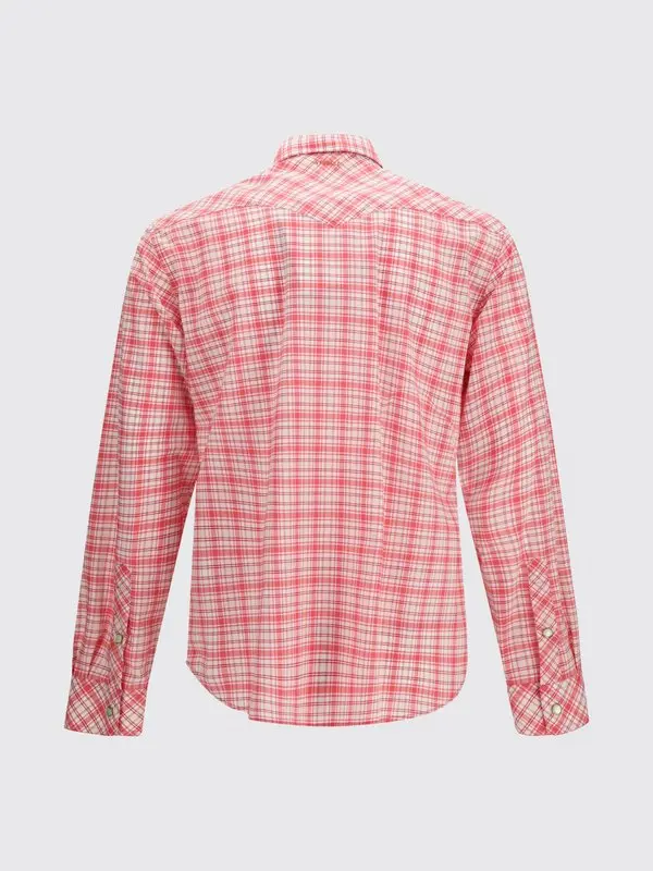 Versace Check Cotton Shirt