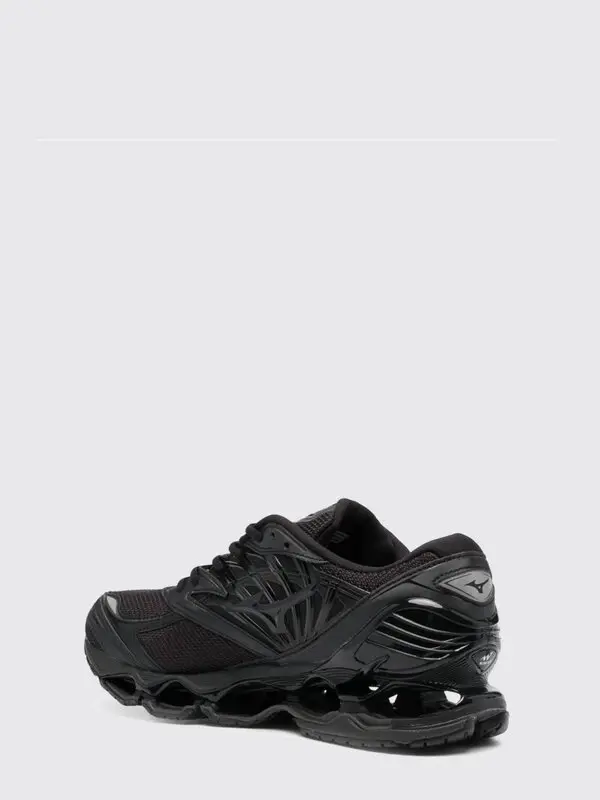 Mizuno Lace-up Athletic Sneakers - Black