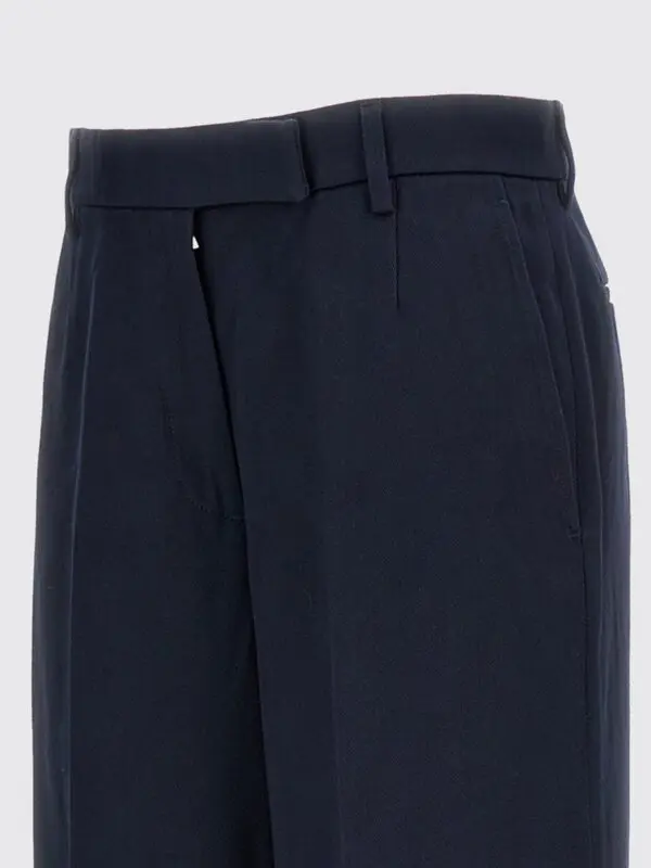 Thom Browne Cropped Fit Cotton Trousers