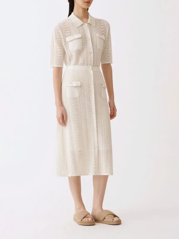 Fabiana Filippi Knitted Midi Skirt