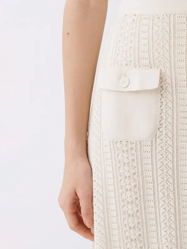 Fabiana Filippi Knitted Midi Skirt