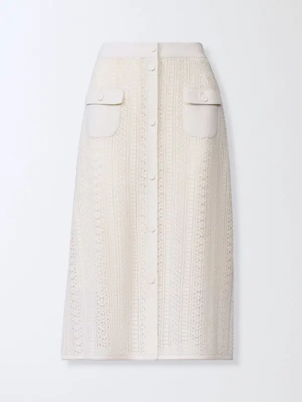 Fabiana Filippi Knitted Midi Skirt