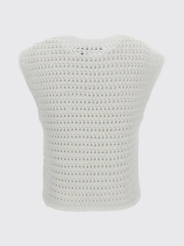 Polo Ralph Lauren Crocheted Waistcoat With Embroidered Logo