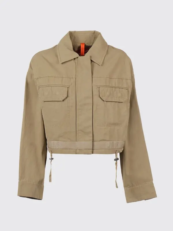 PARAJUMPERS Cropped Utility Jacket - Beige