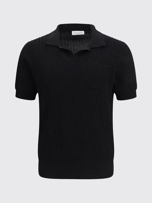 ROBERTO COLLINA Knitted Polo Shirt