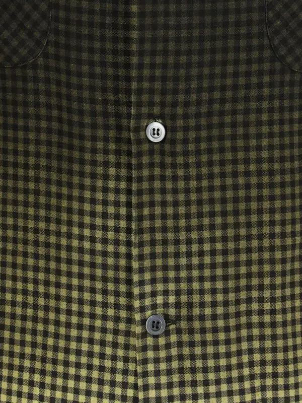 MAISON MARGIELA Vichy Cotton Shirt