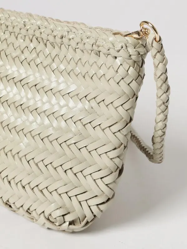 VIPERA Goya Woven Leather Crossbody Bag