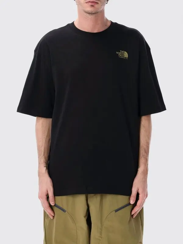 The North Face Printed Cotton Crewneck T-shirt - Black