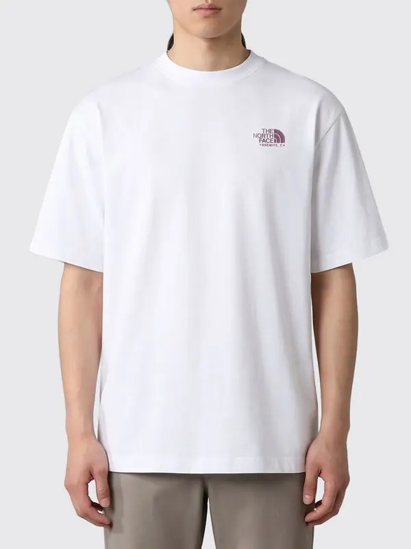 The North Face Printed Cotton Crewneck T-shirt - White