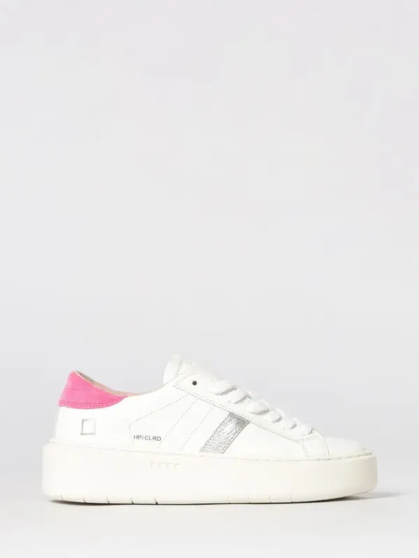 D.a.t.e. Sneakers - Fuchsia