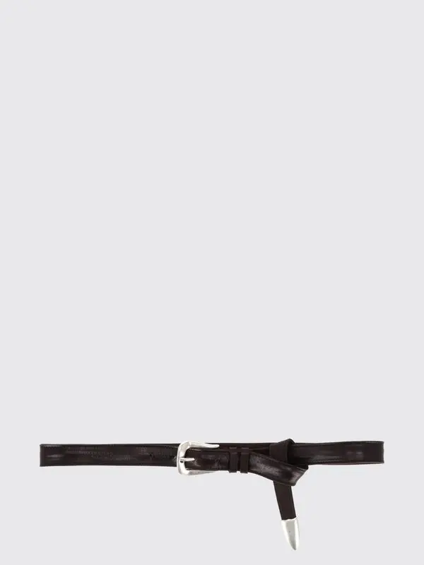 Orciani Smooth Calf Leather Belt - Brown