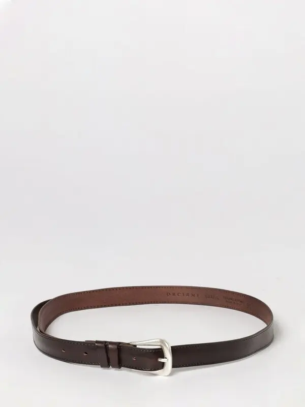 ORTIGNI Leather Belt - Dark