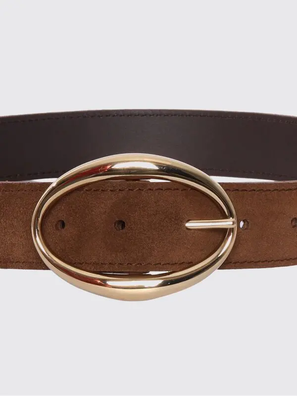 ORTIGNI Leather Belt - Brown