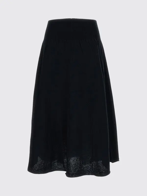 Extreme Cashmere Wool And Cashmere Midi Skirt