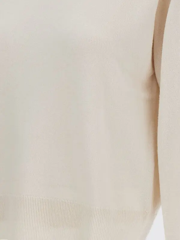 Extreme Cashmere Crew Neck Pullover - White