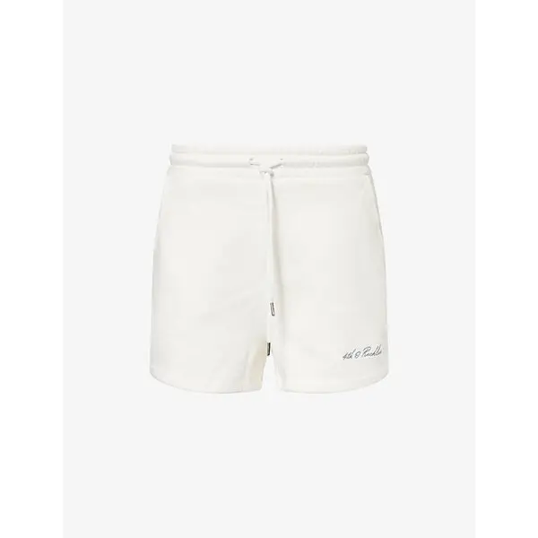 4TH & RECKLESS Clover Cotton-jersey Shorts - Cream
