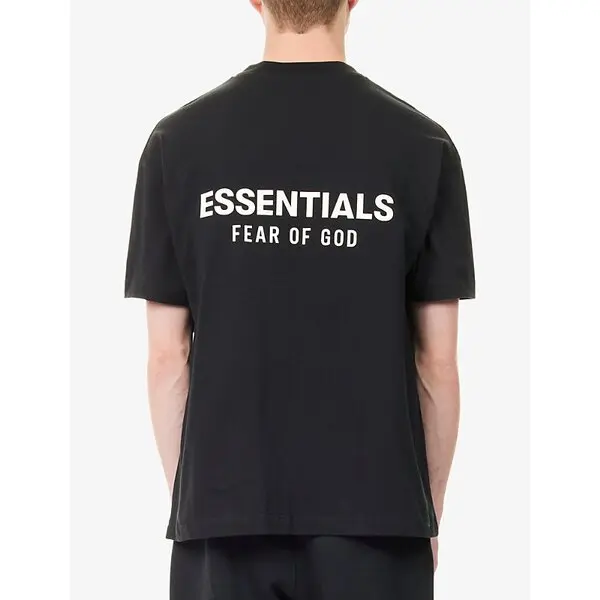 Fear Of God Logo-embroidered Cotton T-shirt