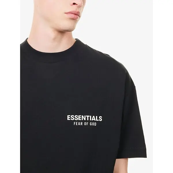 Fear Of God Logo-embroidered Cotton T-shirt