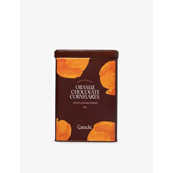 GANACHE Orange Chocolate Cornflake Clusters 190g - One-color