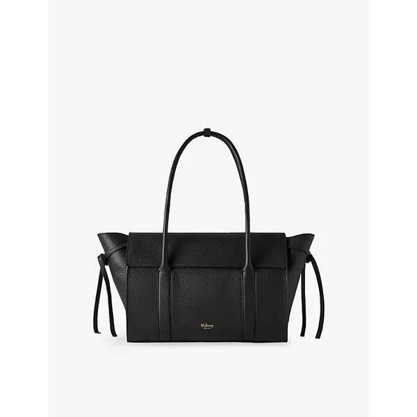 Mulberry Bayswater Soft Medium Leather Shoulder Bag - Black