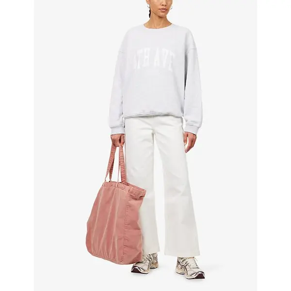 4TH & RECKLESS Oversized Cotton-jersey Sweatshirt