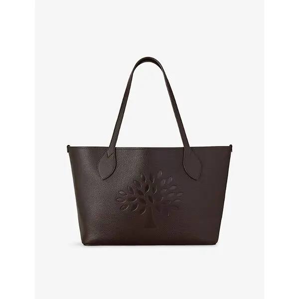 Mulberry Leather Tote Bag - Ebony