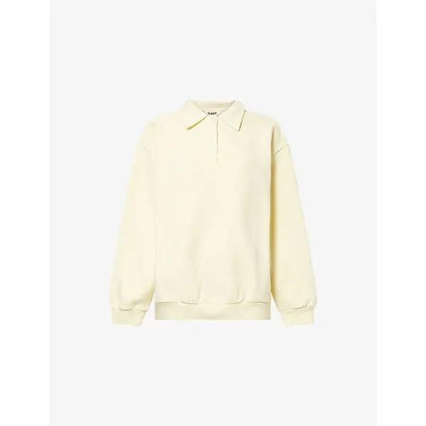 4TH & RECKLESS Clover Logo-embroidery Cotton-jersey Sweatshirt - Leon