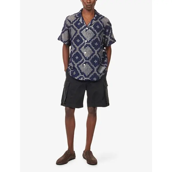 Oas Trastevere Cuba Cotton-blend Crochet Shirt