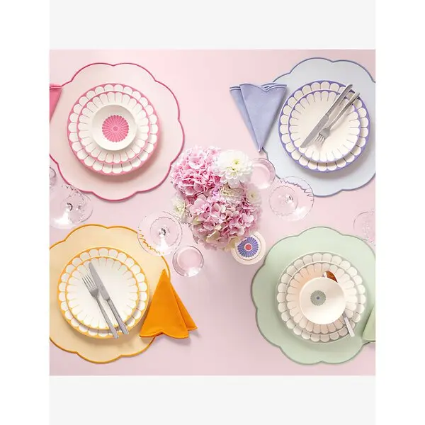 VILLEROY & BOCH Fleur Flower-shaped Cotton Placemat 40cm - One-color