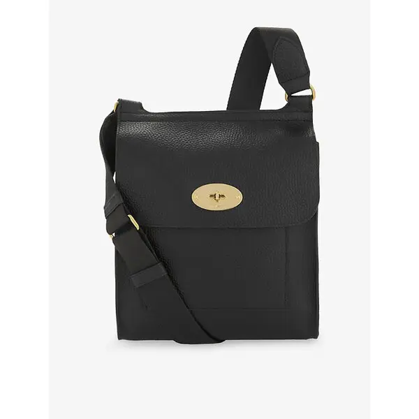 Mulberry Antony Small Grained Leather Cross-body Bag - Black