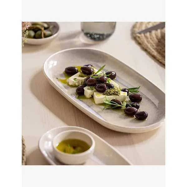 LIKE. BY VILLEROY & BOCH Perlemor Porcelain Serving Platter 34cm
