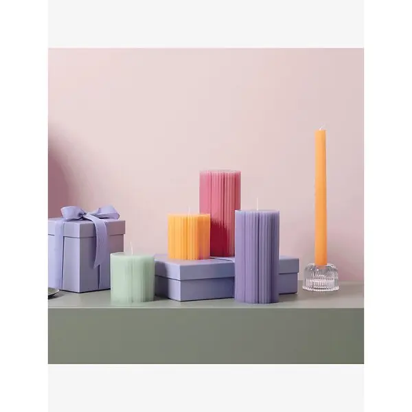 VILLEROY & BOCH Fleur Paraffin-wax Pillar Candle 510g