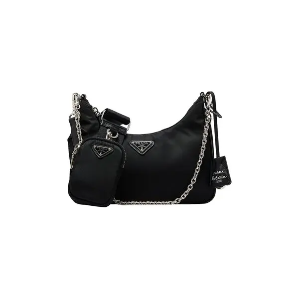 Prada Re-edition 2005 Re-nylon Bag - Black