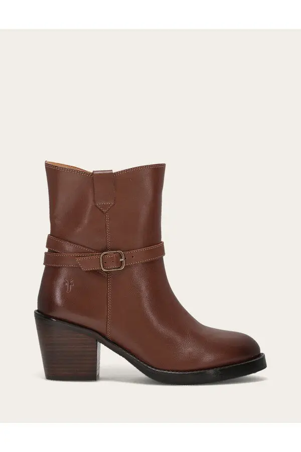 THE FRYE COMPANY Rylee Belted Zip Boots - Natural
