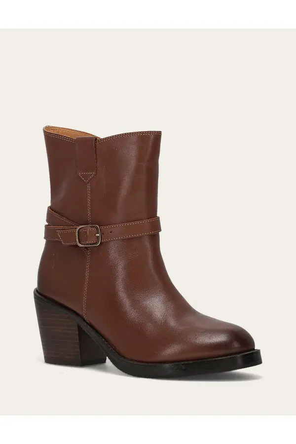 THE FRYE COMPANY Rylee Belted Zip Boots - Natural