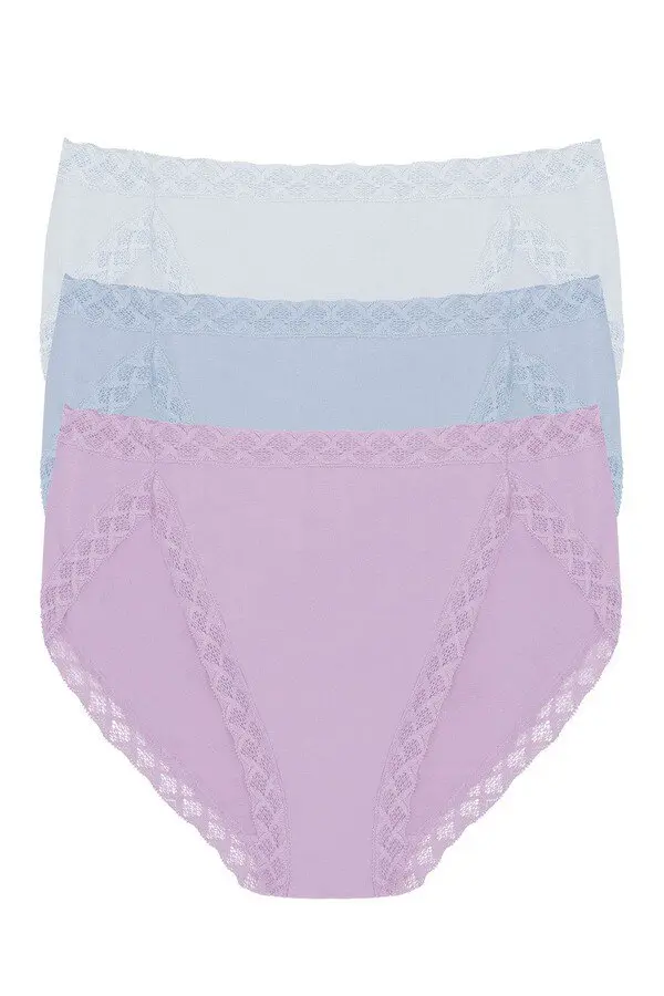 Natori Bliss French Cut Brief 3-pack - Violet