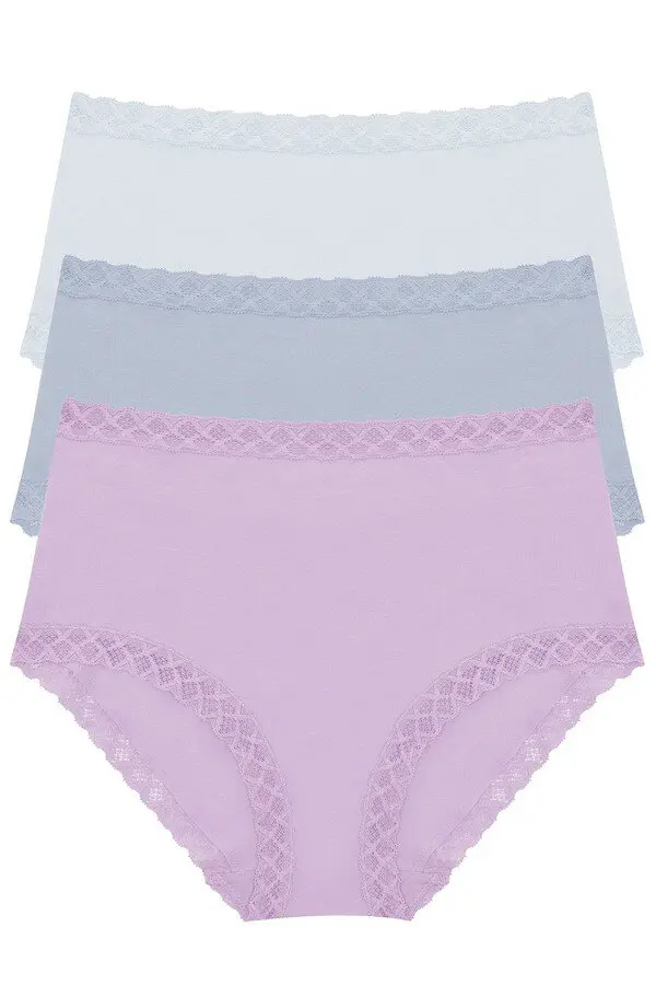 Natori Bliss Full Brief 3-pack - Violet