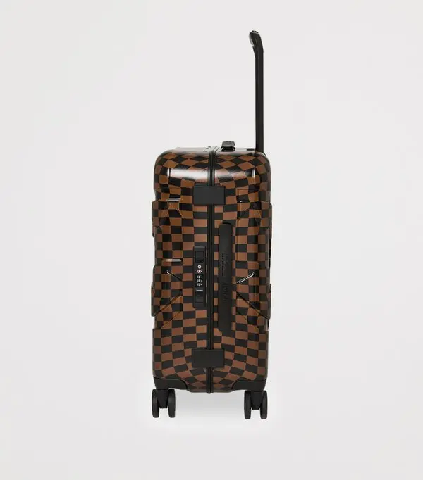 SPRAYGROUND Embossed Check Cabin Suitcase