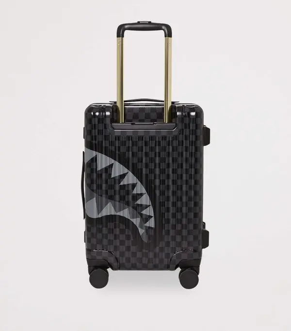 SPRAYGROUND Printed Check Cabin Suitcase