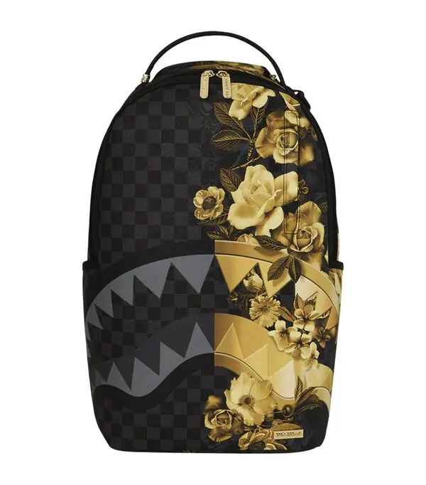 SPRAYGROUND Floral Remix Backpack - Gold