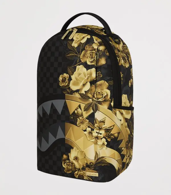 SPRAYGROUND Floral Remix Backpack - Gold