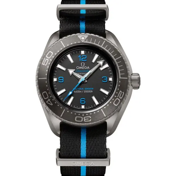 Omega Seamaster Planet Ocean 6000m 45.5mm Watch - Titanium