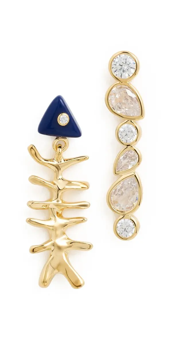 Éliou Pescado Earrings - Gold Plated
