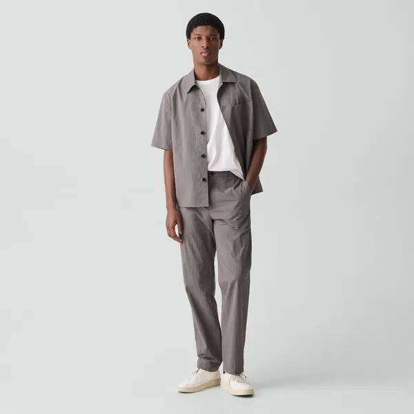 Theory Standard Drawstring Pant - Carbon