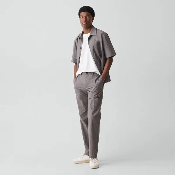 Theory Standard Drawstring Pant - Carbon
