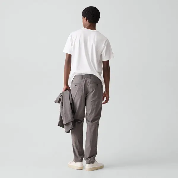 Theory Standard Drawstring Pant - Carbon
