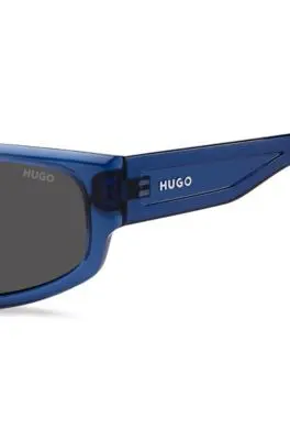 Hugo Temple-logo Sunglasses