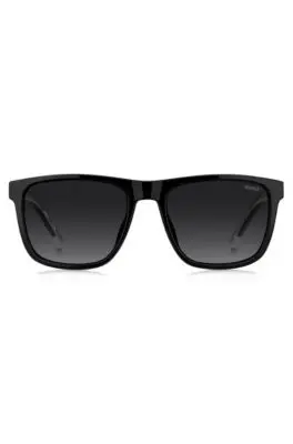Hugo Sunglasses With Patterned Temples